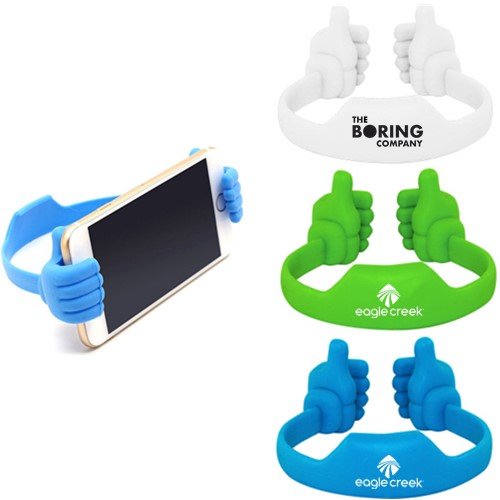 Personalised 2 thumb cellphone holder | Thumb up phone holder gift