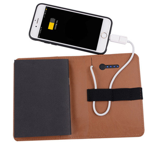 Passport Pu Cover Power Bank | Usbtech Gift for Promotions